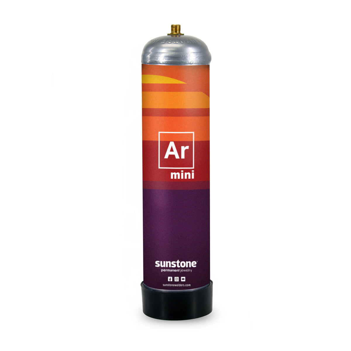 Argon Mini Small Argon Tank for Permanent Jewelry — Sunstone Welders