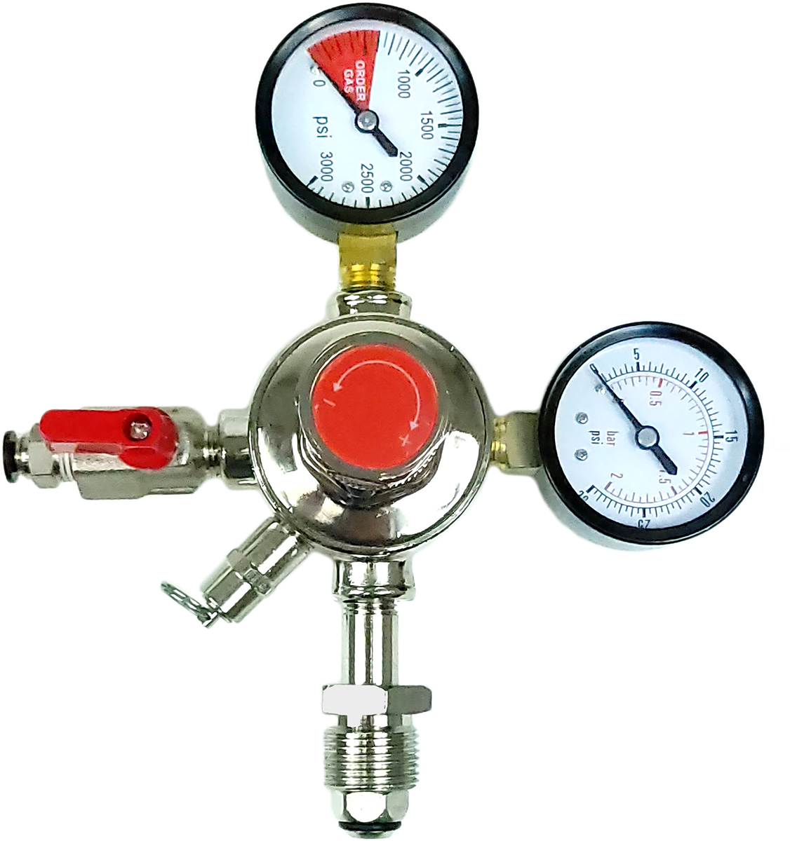 Deluxe Argon Gas Regulator — Sunstone Welders